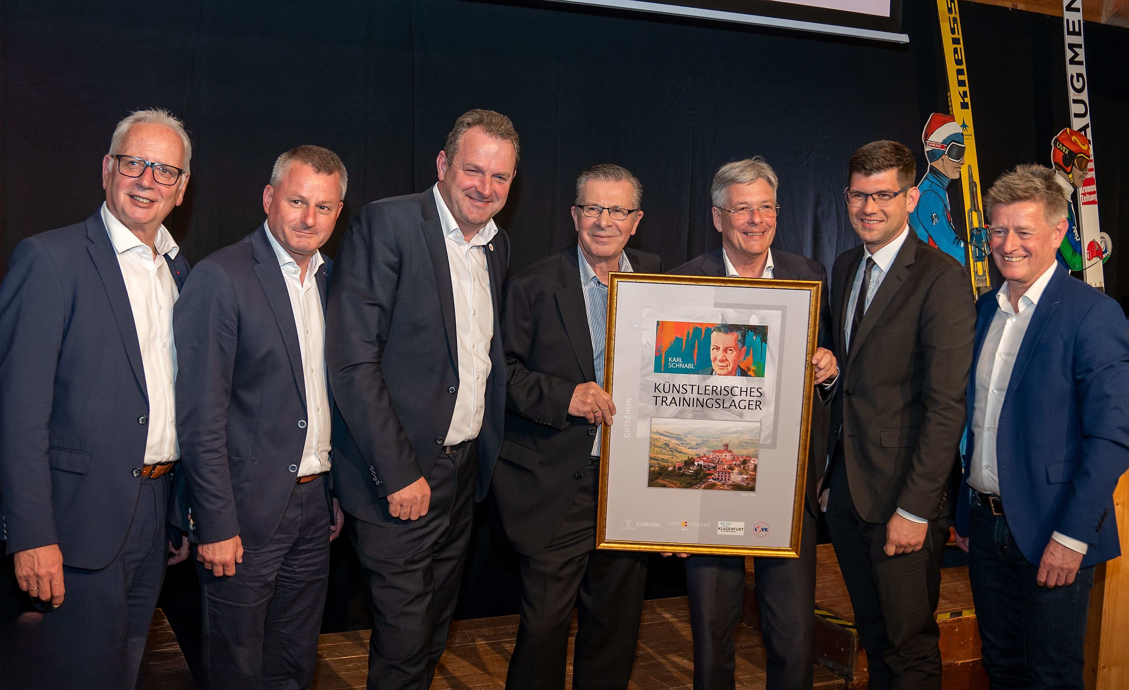 Land Kärnten gratuliert Sportlerlegende Karl Schnabl - Land Kärnten