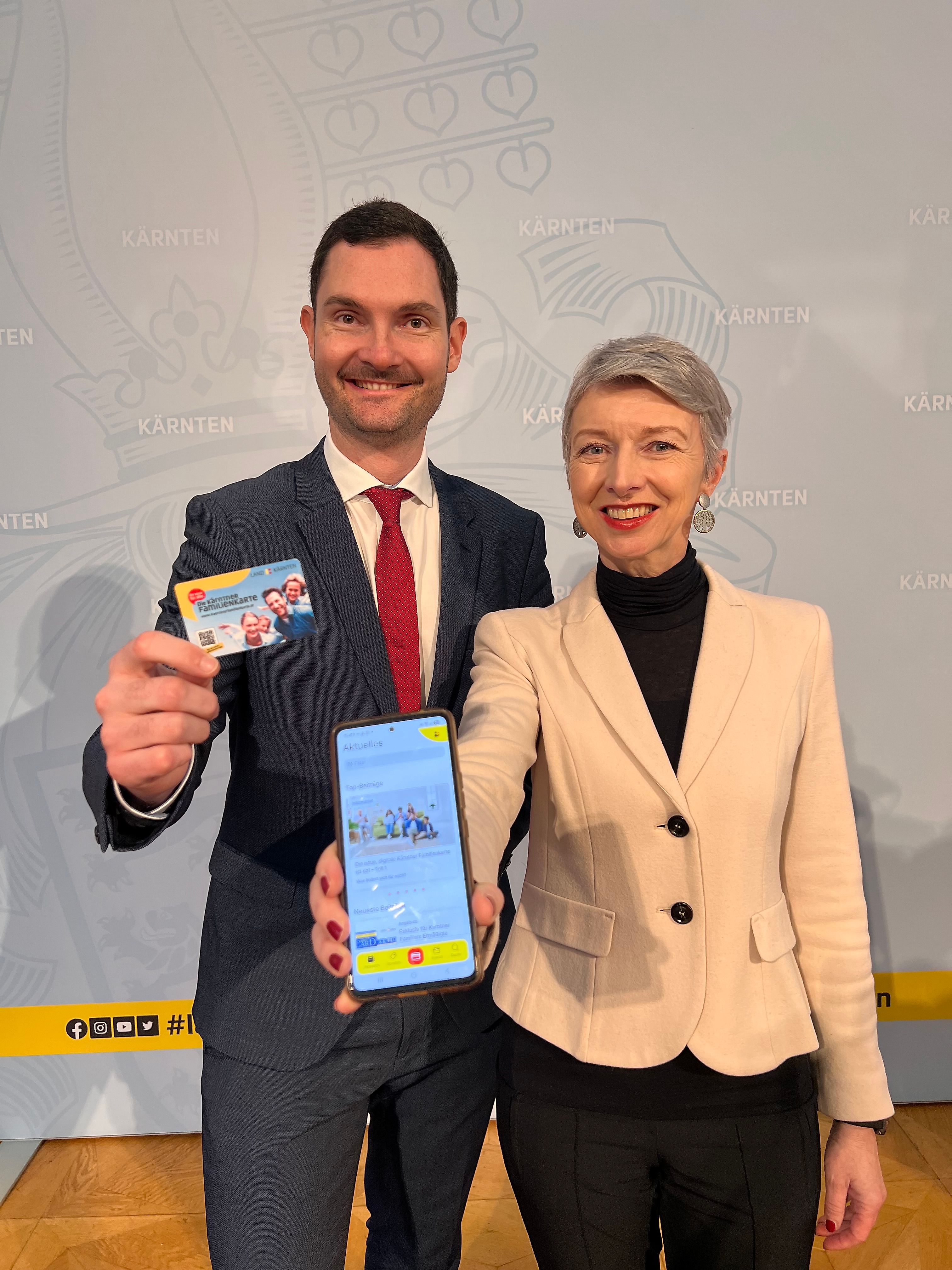 Start der neuen, digitalen Kärntner Familienkarte - Land Kärnten