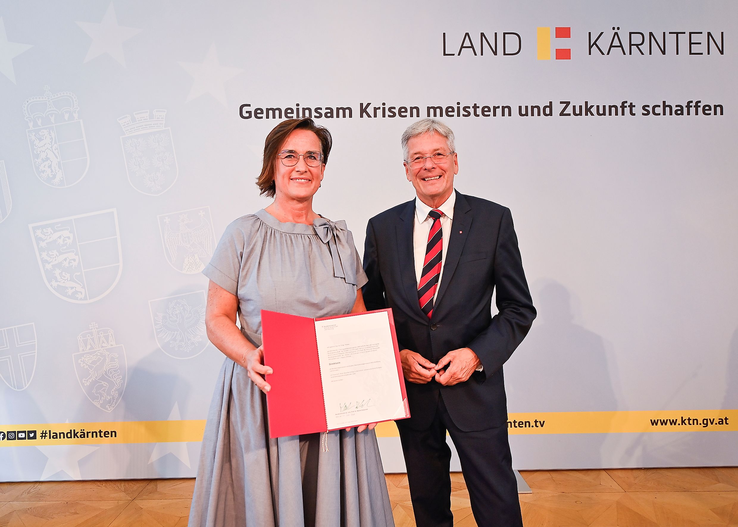 Ehrungen für verdiente Kärntnerinnen und Kärntner - Land Kärnten