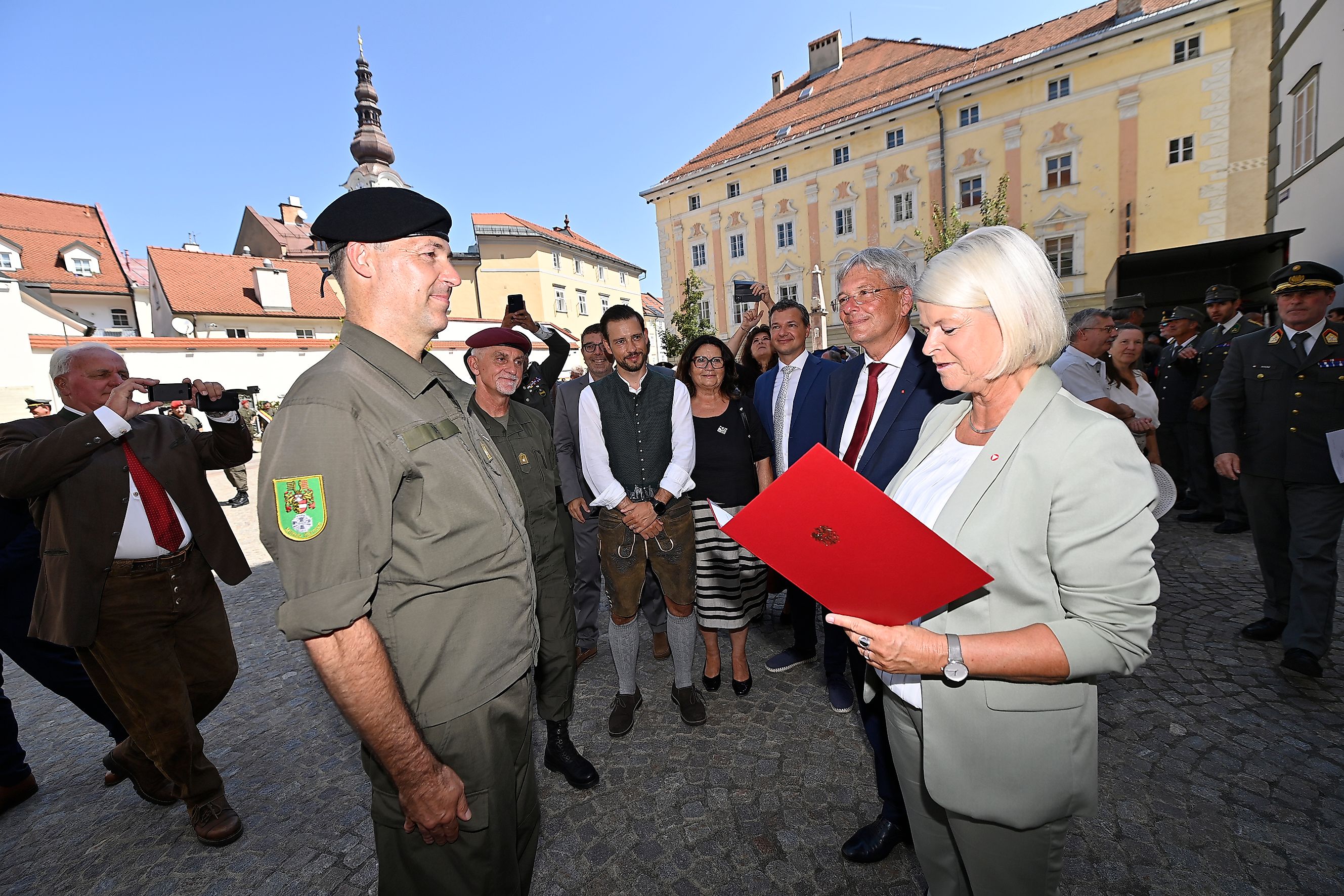 Kommandoübergabe im Militärkommando Kärnten - Land Kärnten